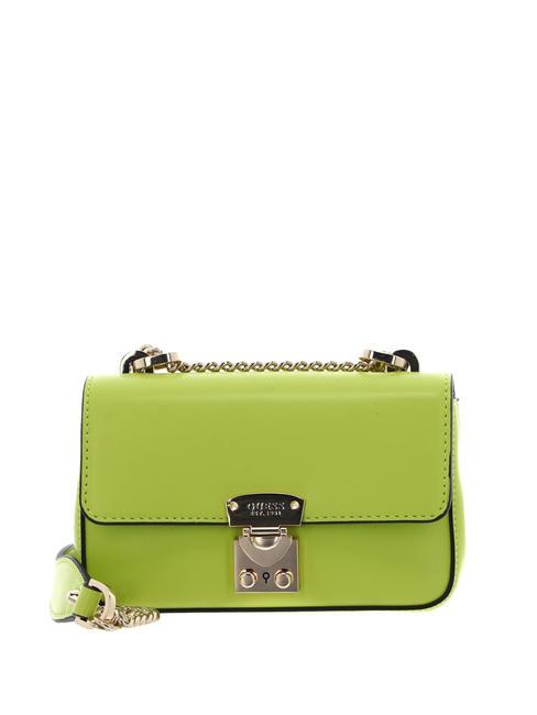 Guess Eliette Mini Schulter-/Umhänge-Mikrotasche Chartreuse - Einkaufen ...