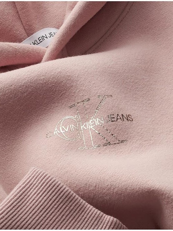 Calvin Klein Ck Kids Hoodie Mit Metallic-Logo Zarte Rosen - Einkaufen ...